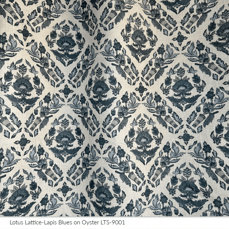 Lotus Lattice – Bastideaux Artisan Textiles
