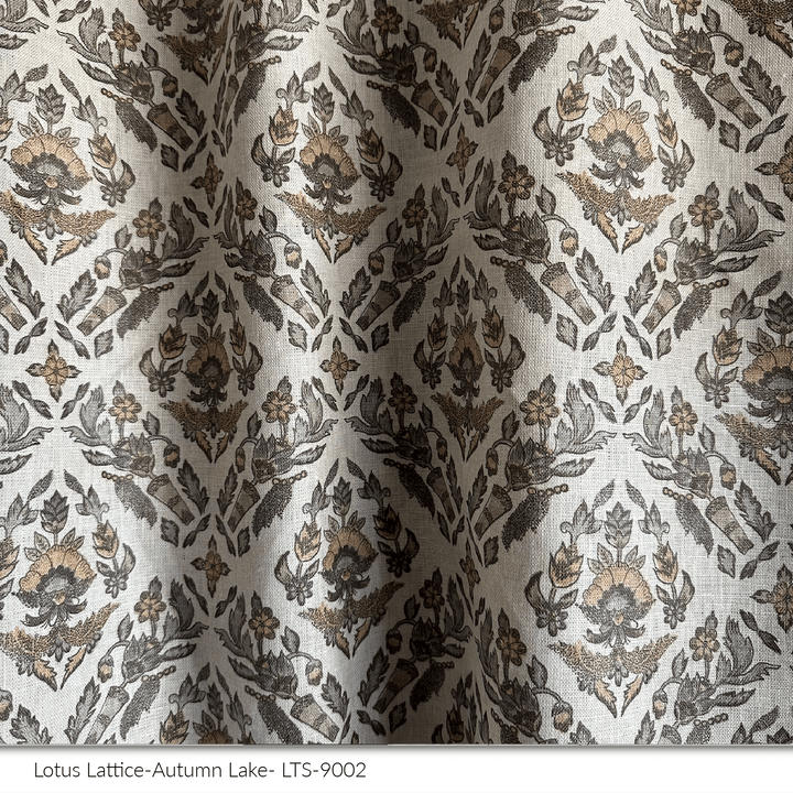 Lotus Lattice – Bastideaux Artisan Textiles