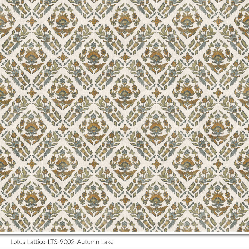 Lotus Lattice – Bastideaux Artisan Textiles
